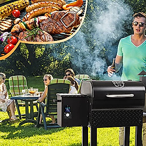 Pit Boss Control Board Digital Thermostat Kit Replacement for Universal Grill and Smoker PID Control Board/Thermostat for Pit Boss/Traeger/Zgrill Pellet Grill Smoker