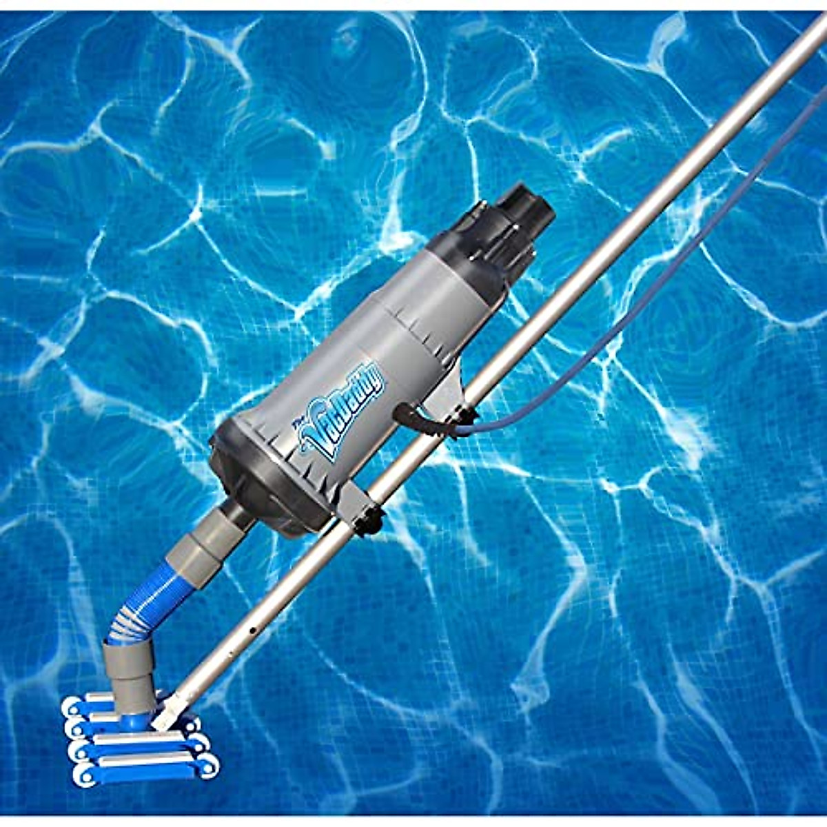 The VacDaddy Portable Pool Vacuum with NO Battery Required! Plug It in and Just Vac It! Residential and Commercial Pool Cleaner, Heavy Duty Professional Power, for Inground & Above Ground Pools