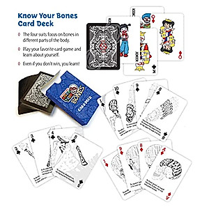 Know Yourself - Human Anatomy for Kids Super Bundle, Kids Anatomy Book, Human Body Book for Kids, Human Body for Kids Activity Books, Skeleton Coloring Kit, Bones of The Body Playing Cards, Backpack