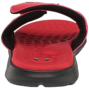 Under Armour boys Ignite Pro Slide Sandal, (600) Red/Black/Black, 12 Little Kid US