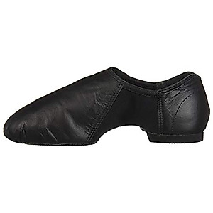 Leo Women's GIOFLEX Jazz Boot Dance Shoe, Black, 6 Medium US