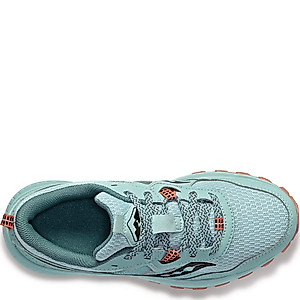 Saucony Women's Excursion TR16 Hiking Shoe, Mineral/SOOT, 8