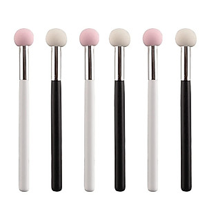 SALOCY Mushroom Powder Puff,6 Pieces Foundation Sponge Powder Puff Sponge Make Up Brushes, Concealer Brush Sponge for Women Girls…