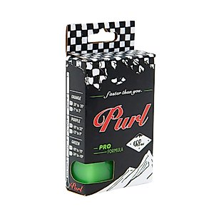 PURL PRO Ski & Snowboard Wax- Competition Wax - Race Wax (PRO Green/Cold: -10°F to 15°F)