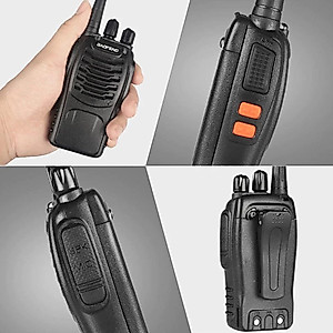 BAOFENG BF-888S Radio Handheld Two Way Radio UHF Portable Walkie Talkies for Adults, Hiking Biking Camping (2 Pack)