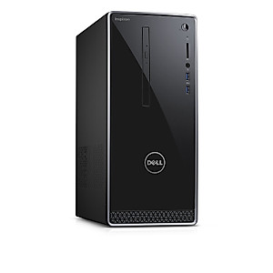 Dell Inspiron 3650 Tower Business PC, Intel Quad Core i5-6400 up to 3.3GHz, 8G DDR3L, 256G SSD, VGA, HDMI, Windows 10 Pro 64 Bit-Multi-Language Supports English/Spanish/French(Renewed)