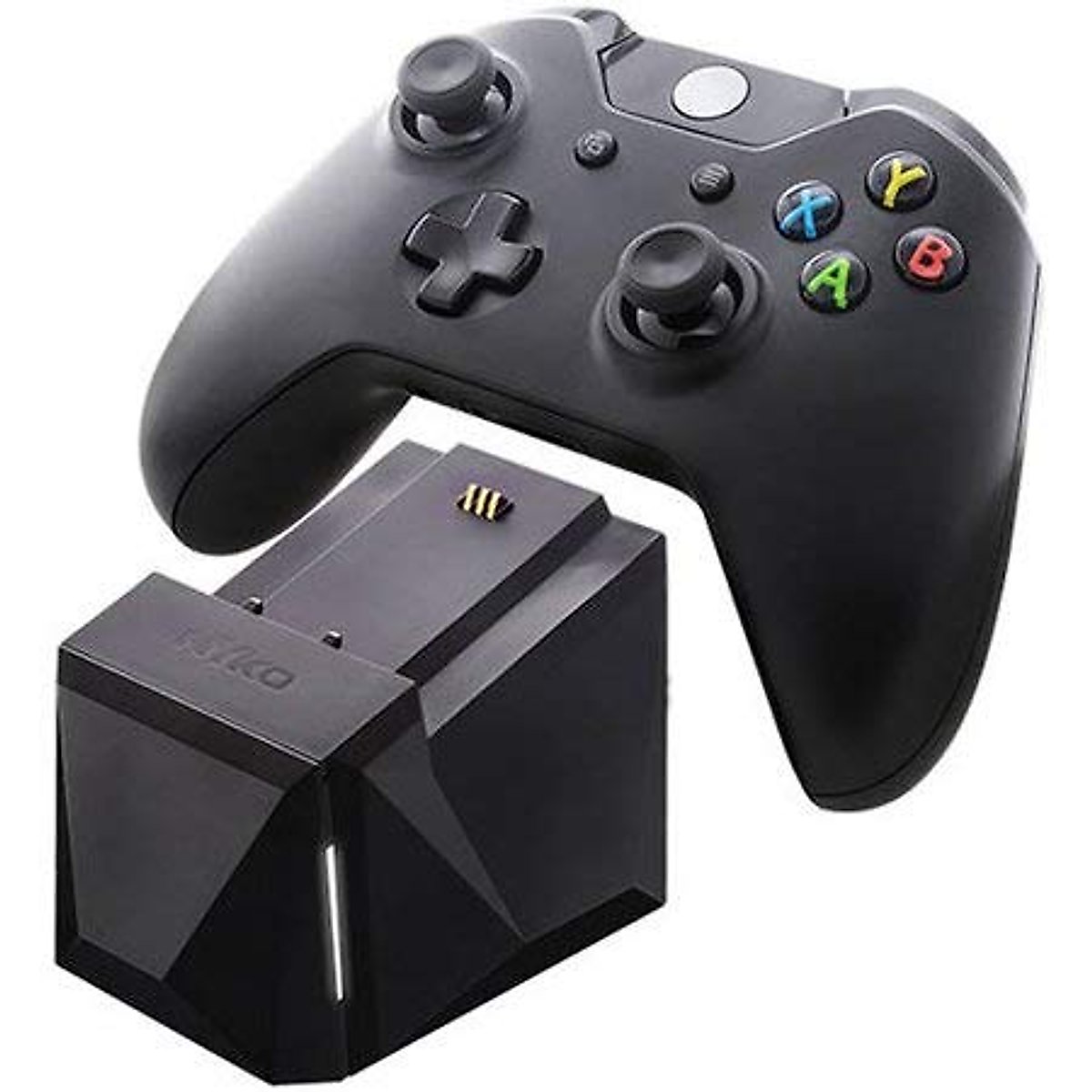 Nyko Charge Block Solo - Xbox Controller Charging Station w/ 1 Battery Pack & Micro-USB Charge Cable -Xbox one Only/Not Compatible with Xbox S/X or Xbox Controllers with a Home Button