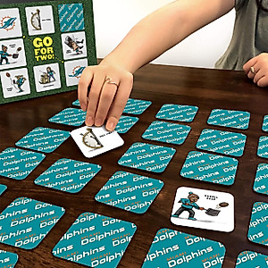 YouTheFan Memory Match YouTheFan NFL Memory Match Game, Team Colors, Medium US