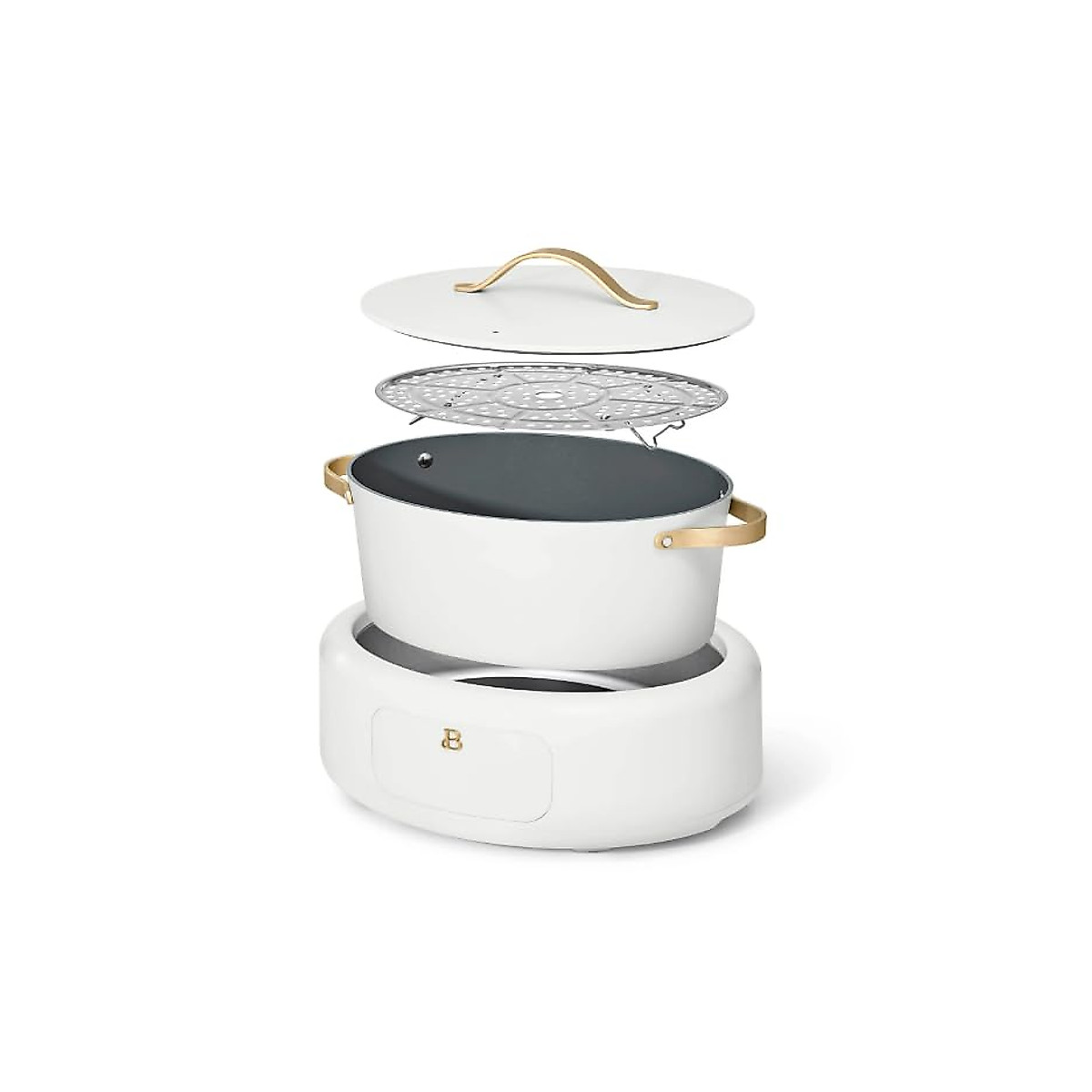 Beautiful 10-in-1 6qt Electric Multi-Cooker by Drew Barrymore 7 Preset Functions, Touch-Activated Digital Display Perfect For Healthy Cooking