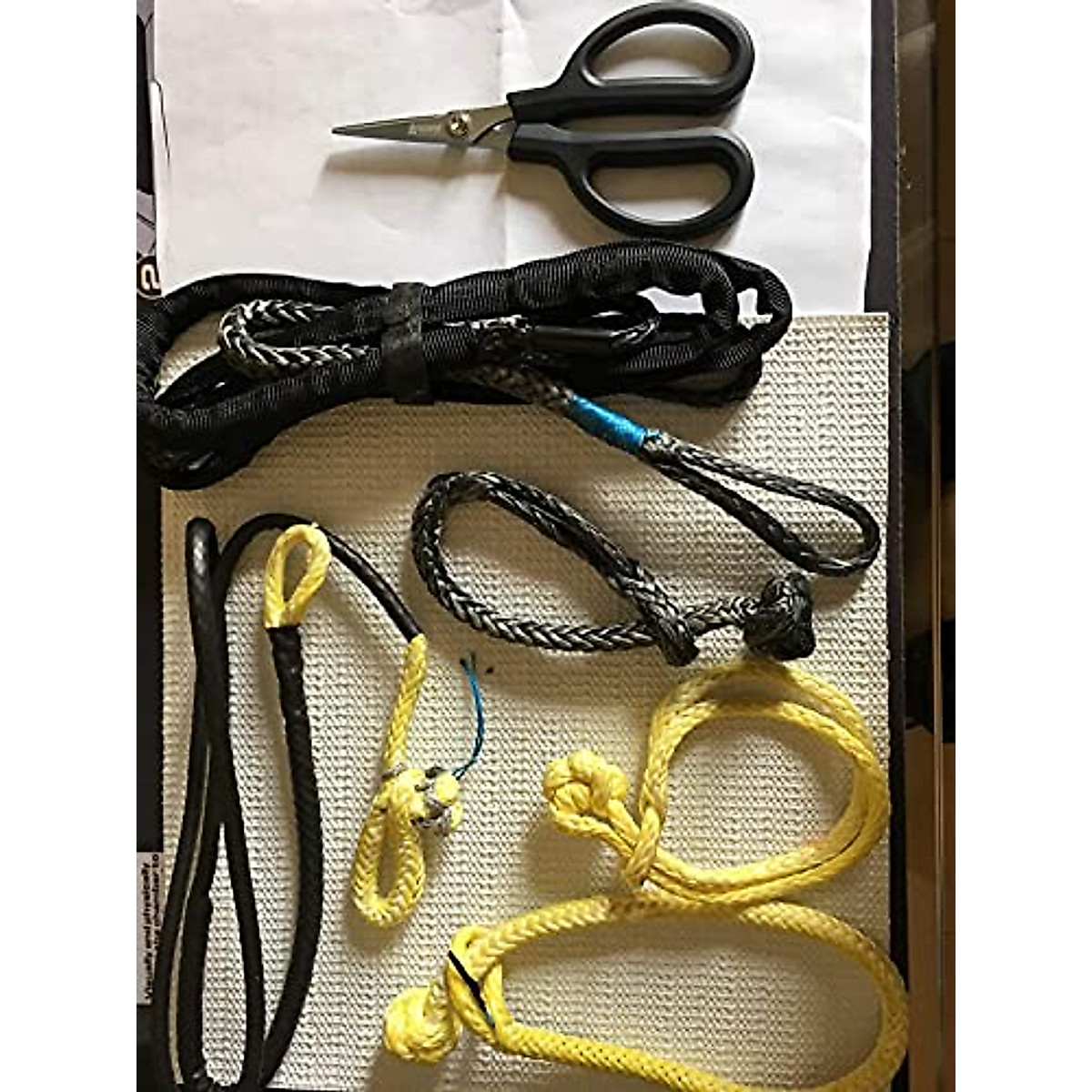 Ascend Tools 6-1/4 inch Carbon Steel Shears - Kevlar, Dyneema, Vectran, Spectra, Technora, Nomex, Innegra, Dacron, Fiberglass, Carbon Fiber, Breathers fiber cable