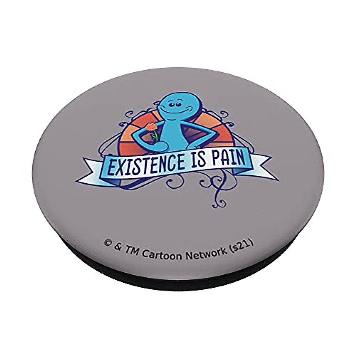 Rick and Morty Existence is Pain PopSockets Swappable PopGrip