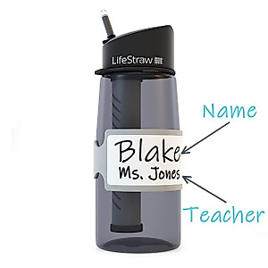 Pumpkin Doodle Permanent Write-on Labels for Bottles/Sippy Cups/Food Containers 6pcs (Grey)