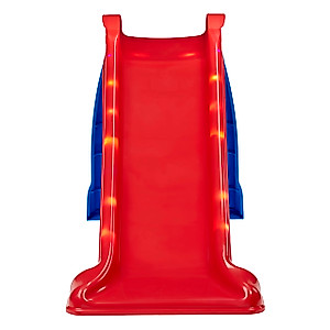 Little Tikes Light-Up First Slide for Kids Indoors/Outdoors , Red