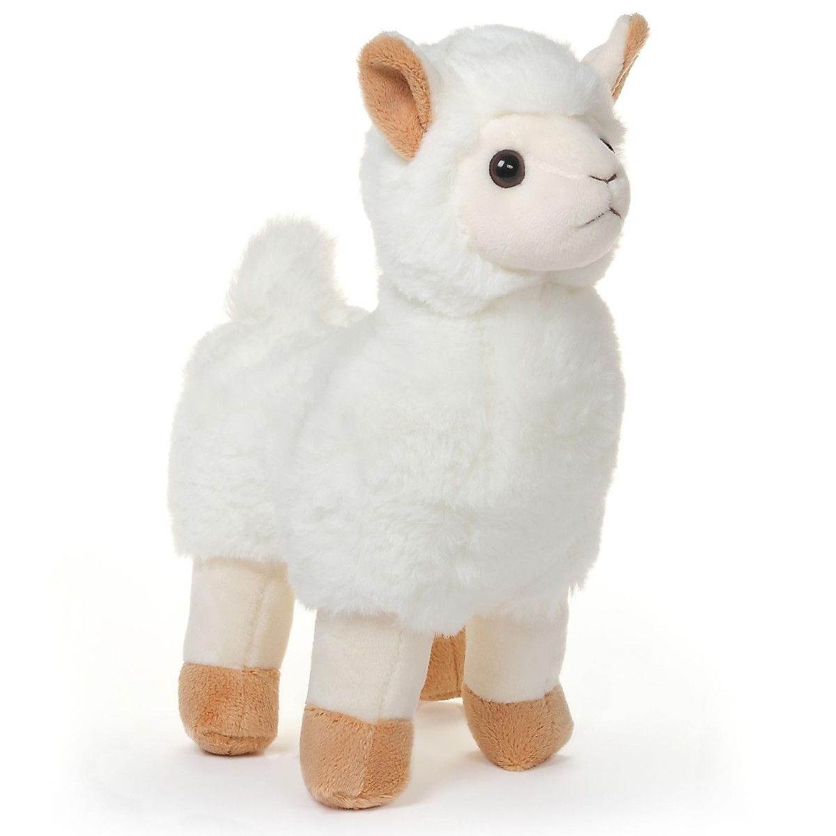 Bearington Lil' Alma Small Plush Stuffed Animal Llama, 7 inches