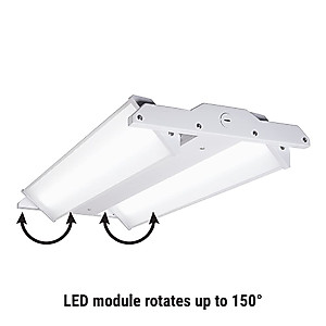 Metalux HBLAO2350C Highbay Linear w/Aimable Optics, White