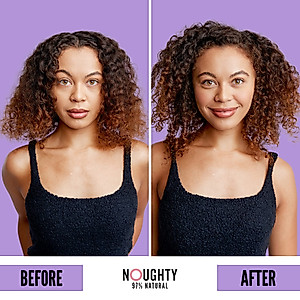 Noughty Wave Hello Curl Defining Shampoo (1L) - Vitamin Rich Formula for Curly and Wavy Hair, 97% Natural, Sulphate Free, Vegan