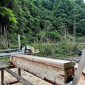 HOTYELL Chainsaw Mill Winch Kit for Chain Saw Milling - Efficient Chainsaw Accessories with Lever Arm, Perfectly Balances the Saw Mill, Easier and Smoother