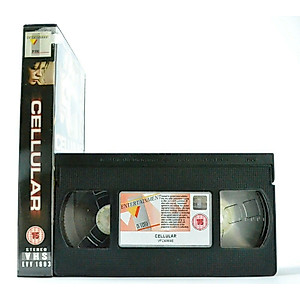 Cellular: K.Basinger/J.Statham/C.Evans - Crime Thriller (2004) - Large Box - VHS