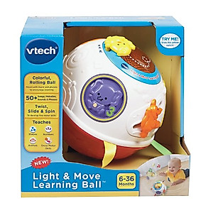 VTech Light and Move Learning Ball, Red