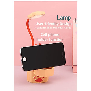 Rxymuz Led Reading Night Light, Cute Mini Kawaii Desk Lamp,Foldable Cute Desk Lamp,Cute Lamps for Home Office for Bedrooms Aesthetic,Office Desk Lamp Led Nights for Kids for Office 3 Colors