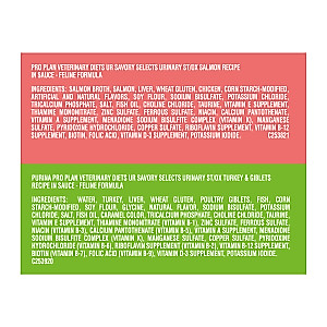 Purina Pro Plan Veterinary Diets UR Urinary St/Ox Savory Selects Wet Cat Food Variety Pack - (Pack of 24) 5.5 oz. Cans