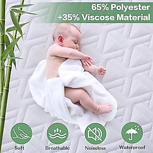 EMONIA Twin XL Size Mattress Protector 100% Waterproof Premium Breathable Cooling Ultra Soft Mattress Cover for College Dorm Room Noiseless Mattress Pad 8"-21" Deep Pocket
