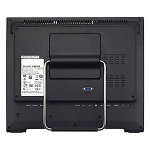 Shuttle XPC AIO X50V8 Black Embedded Intel Celeron 5205U All-in-One Barebone PC, Fanless, IP54 Certified, VESA Compatible, No RAM, No HDD/SSD, No OS