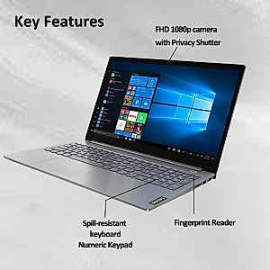 Lenovo ThinkBook 15 Gen 2 are 15.6" FHD (Intel Quad Core i7-1165G7, 16GB RAM, 512GB PCIe SSD) IPS Business Laptop, Backlit Keyboard, Fingerprint Reader, Thunderbolt 4, IST SD Card, Windows 10 Pro