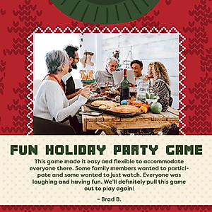Murder at The Office Ugly Sweater Party | Holiday Murder Mystery Game | Office Party Game | Flexible 4-20+ Players | New Print-Friendly Downloadable Files