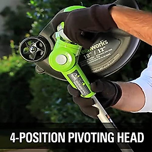 Greenworks 40V 13" String Trimmer / Edger, Battery and Charger Not Included