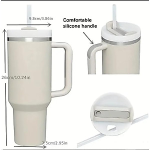 Quencher H2.0 FlowState Stainless Steel Vacuum 40oz, Portable Drinking Cups, Stanley Car Cup, For Car, Home, Office, Summer Drinkware, Travel Accessories, Birthday Gifts