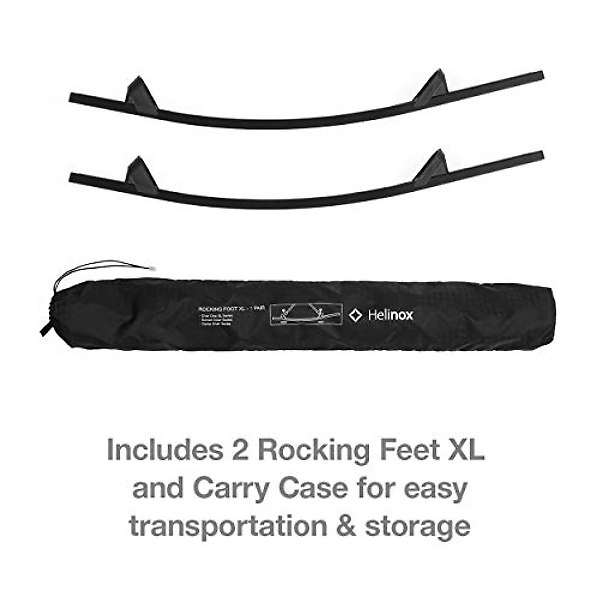 Helinox Camp Chair Rocking Accessory Runners (Set of 2), Chair One XL/Sunset Chair/Savanna Chair