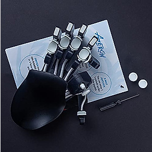 AZERON Classic Gaming keypad - Programmable Gaming Keyboard for PC & Console Gaming - Customized, 3D Printed Analog Thumbstick keypad with 26 Buttons - for Righties (Black)