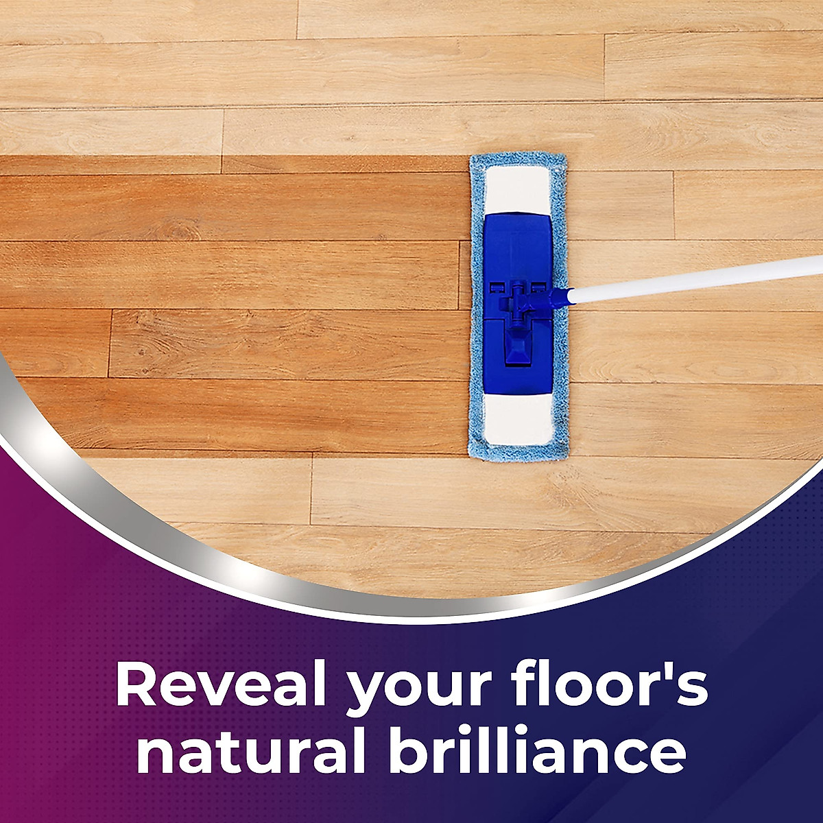 Hardwood Floor Cleaner - Ready-To-Use Solution - Multi-use - Water Based Liquid, Safe, Gentle, & Natural - For All Wood & Laminate Flooring - Lavender Scent
