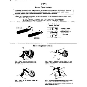 Miller RCS-114 Round Cable Slitter - for 4.5mm to 29mm diameter