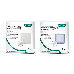 Dimora Calcium Alginate Wound Dressing & Super Absorbent Wound Dressing