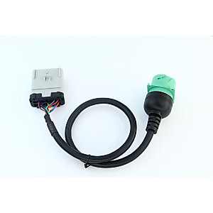 14pin RP1226 to 9pin J1939 Cable RP-1226 VECU Accessory Connector A2829T2-24 14 Way to 9 pin J1939 RP1226 ELD 24"