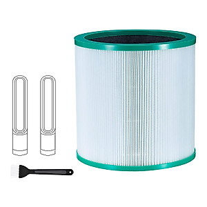 Housmile LV-H132 True HEPA and Activated Carbon Filters Set 3-in-1 Nylon Pre-Filter Compatible With Levoit LV-H132, LV-H132-RF - Pack of 2
