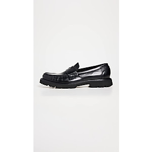 Cole Haan Men's American Classics Penny Loafers, Black/Black, 10 Medium US