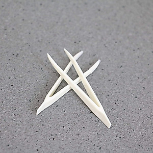 MosBug 12Pcs 80mm Contact Lens Tweezers Make Up Tool (White)