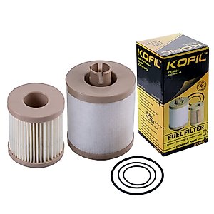 FD-4616 Fuel Filter Compatible with Ford 6.0L Powerstroke F250 F350 F450 F550 Super Duty 03-07 Excursion 03-05 FD4616 4 Micron Diesel Filter Replaces 3C3Z9N184CB Upper Fuel Bowl Lower Lifter Pump