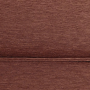 Classic Accessories Montlake FadeSafe Water-Resistant 21 x 21 x 5 Inch Square Outdoor Seat Cushion, Patio Furniture Chair Cushion, Heather Henna Red