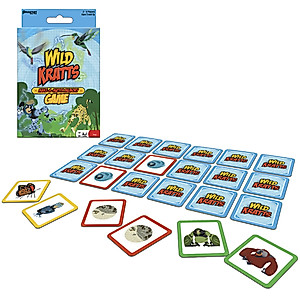 Pressman Wild Kratts Make A Match in Box Game Multi-colored, 5", 60 months to 180 months
