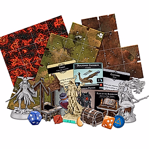 Descent: Legends of the Dark Board Game - Epic Dungeon-Crawling Adventure! Cooperative Strategy Game for Kids & Adults, Ages 14+, 1-4 Players, 3-4 Hour Playtime, Made by Fantasy Flight Games