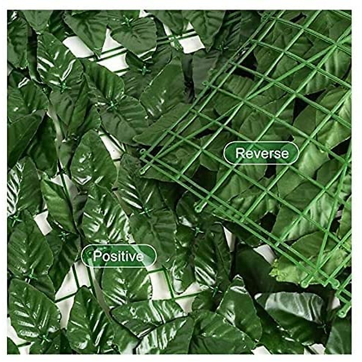 TESHY Outdoor Privacy Screens Panels Artificial Hedge Garden Fence Screen, Artificial Green Plant Fake Grass Wall Decoration Fence ，Protection Privacy Outdoor Balcony Decor