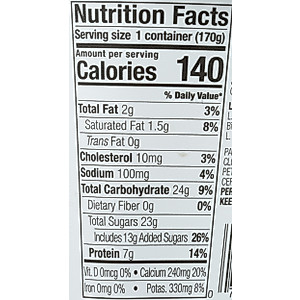 CLOVER SONOMA Organic Low Fat Strawberry Yogurt, 5.3 OZ