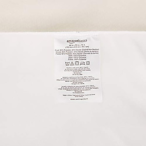 Amazon Basics Conscious Series Cool-Touch Rayon Bamboo Mattress Protector - Queen