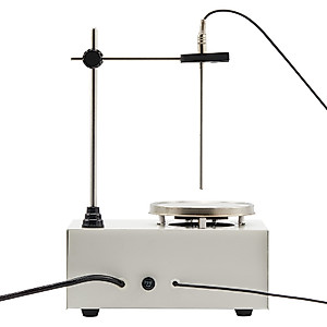 VONOYA Magnetic Stirrer, Magnet Stirrer with Digital Temperature Display & Speed Adjusting, Magnetic Mixer with Hot Plate & Magnetic Stirrer Bar, Home Lab Homebrew Kitchen Stirrer, 200W, 1000ML.