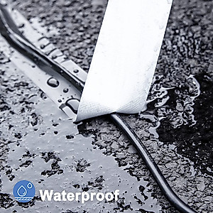 Black Duct Tape Heavy Duty - 1.88 in 50 YDS Waterproof No Residue Tearable Large Max Strength Adhesive Duct Tape for Outdoor Use,Multi Purpose Home Repair,Industrial Professional Fix 1 Roll