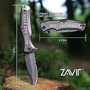 Gifts for Him Husband Men,Christmas Stocking Stuffers,Universal Socket"I LOVE YOU",Fathers Day Unique Gifts for Dad,"BEST DAD EVER"Pocket Knife